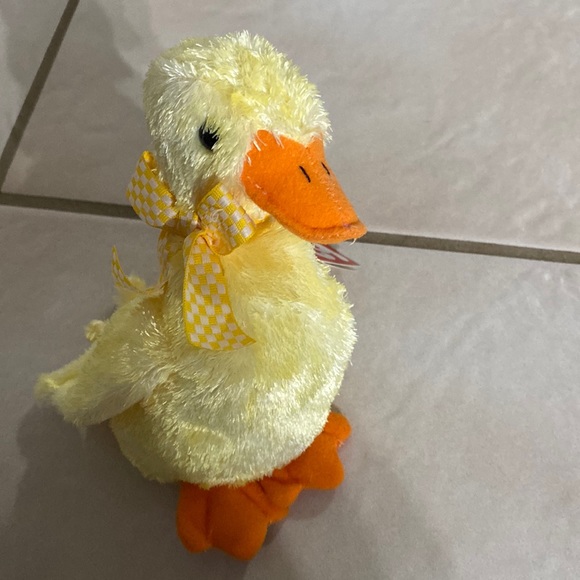 Ty | Toys | Ty Beanie Babies Baby Yellow Ducke Bird Rare Vintage ...